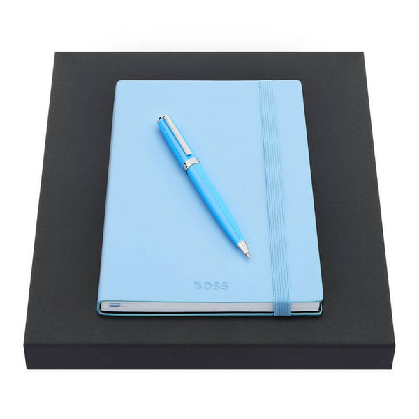 Hugo Boss Notebook and Pen Set | Care Pack